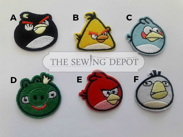 Angry Birds Motifs - Small – The Sewing Depot