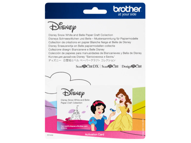 Scan N Cut Disney Pattern Collection 2 - Princesses – The Sewing Depot